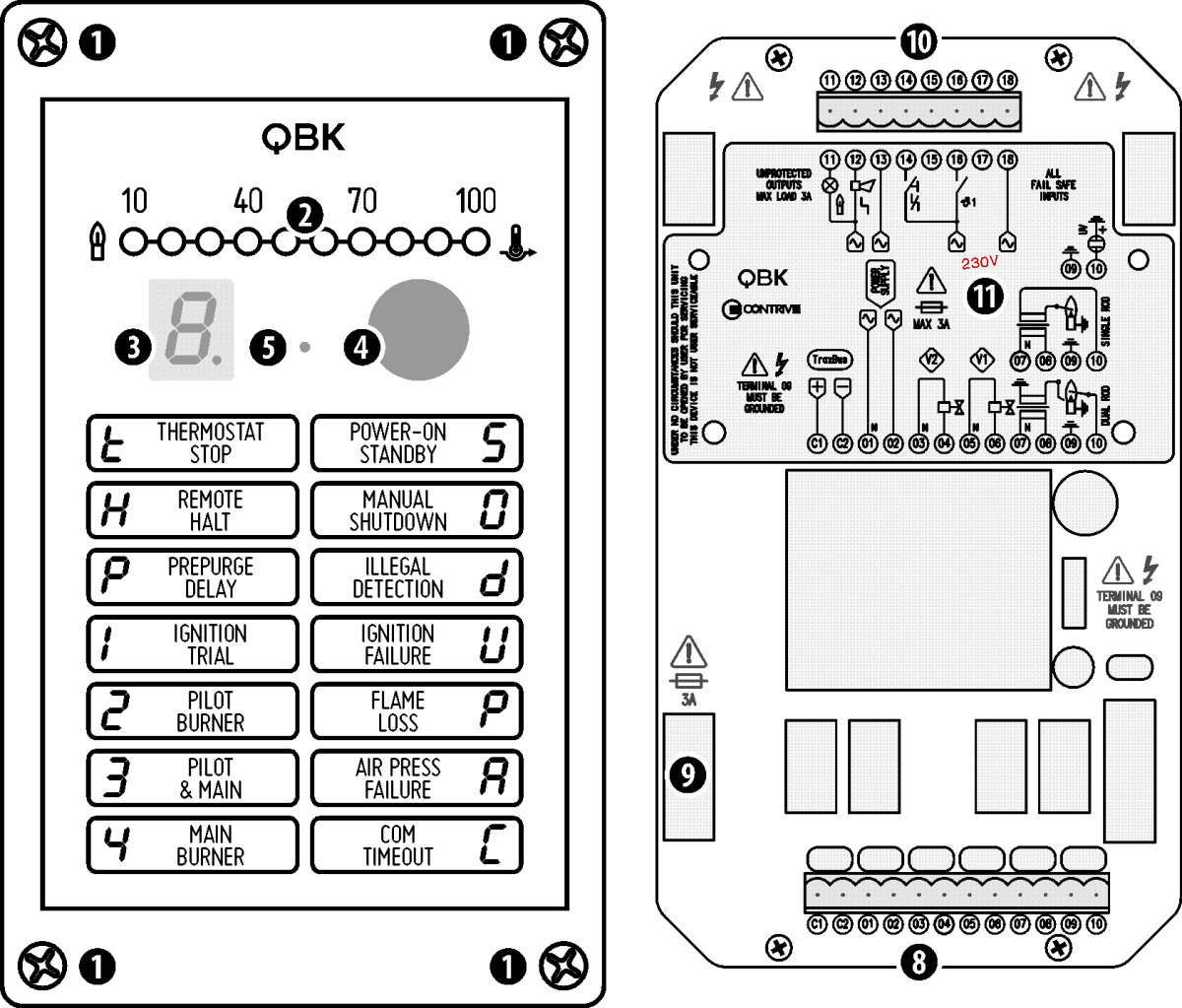 QBK Basic - Programador de Chama - Contrive CONAI